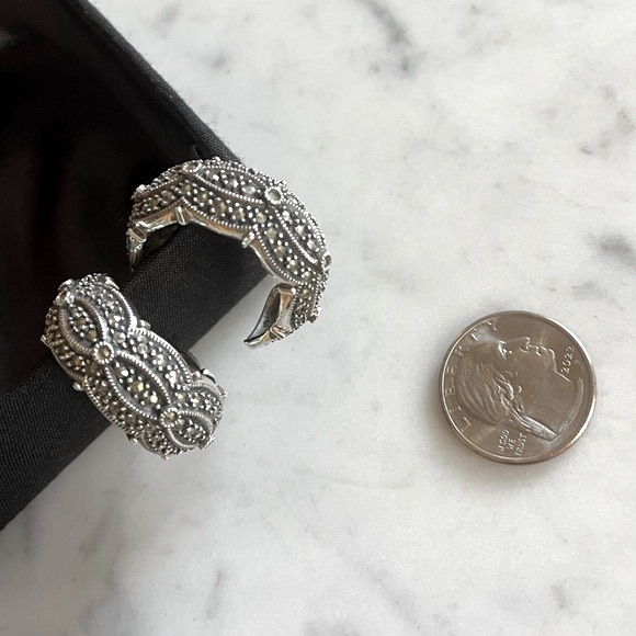 Judith Jack | Jewelry | Judith Jack Gothic Art Deco Sterling Silver ...